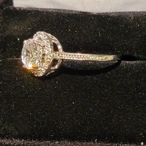 QVC | Jewelry | Gorgeous Vintage Inspired Qvc Diamonique Halo ...